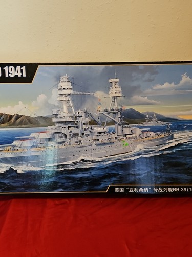 Trumpeter 03701 1:200 Scale 1941 USS Arizona BB-39 Battleship Plastic ...