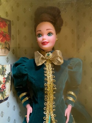 1996 Brand New Barbie Hallmark Special Edition 🎄 Yuletide Romance Doll ...