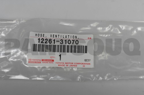1226131070 Genuine Toyota HOSE, VENTILATION 12261-31070 | eBay UK