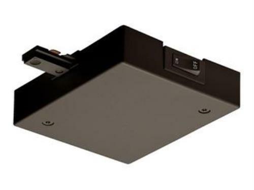 Juno Track Lighting RCLF11BL Trac Lites Current Limiting End Feed Black ...