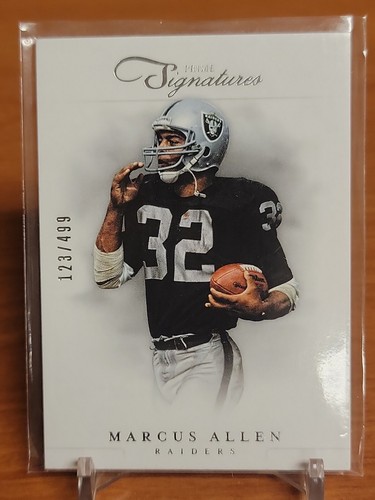 2012 Panini Prime Signatures - Marcus Allen #163 /499 for sale online ...
