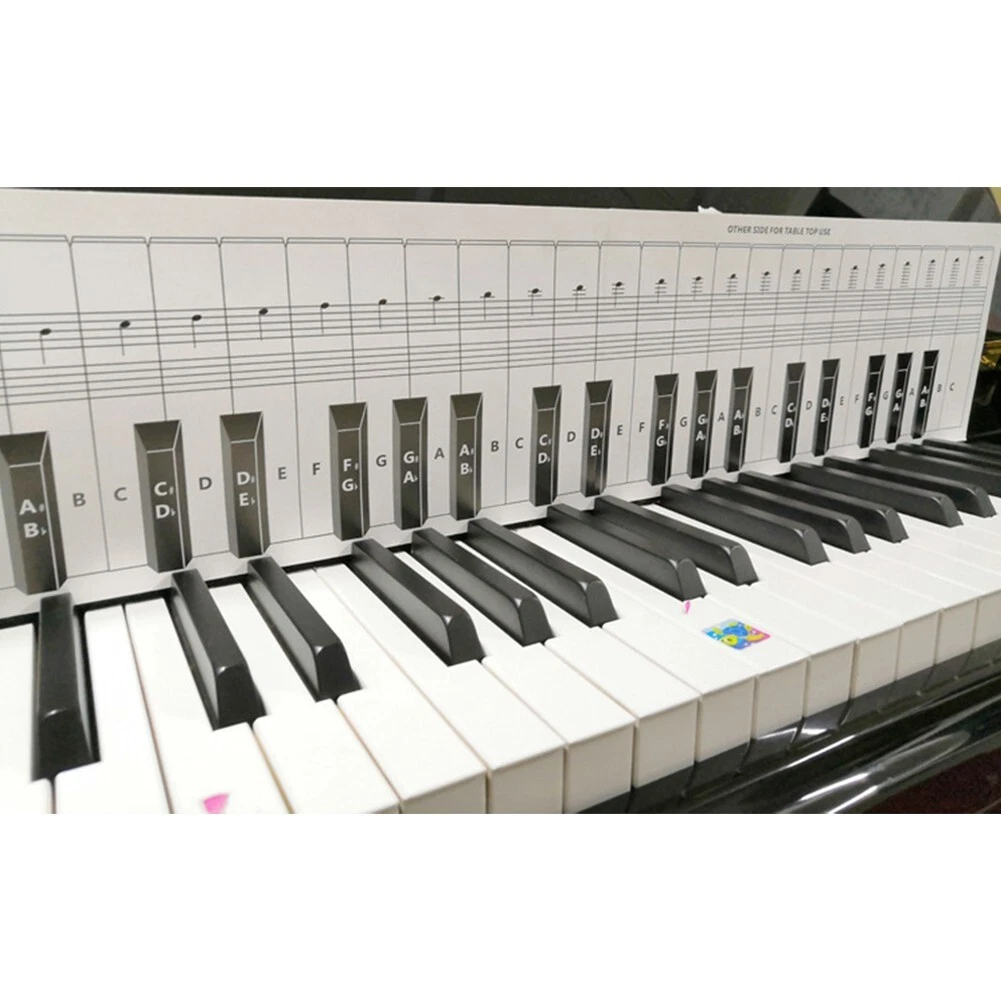 88 Piano Keys Chart