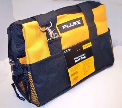 Fluke C550 Premium Soft Tool Bag Zippered Rugged Canvas New w/tags FREE ...