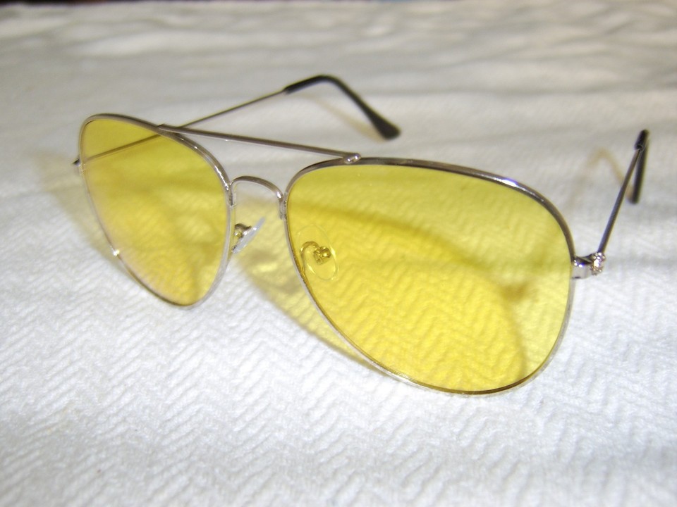 Anti (LED) Glare Night/Day Polarized Aviator Driving Glasses | eBay UK