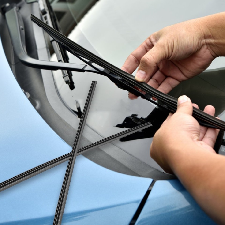 Window Wiper Refill, Automotive Strip Windshield Rubber Insert Strips ...