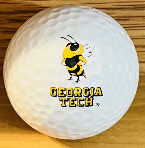 NEW Georgia Tech Yellow Jackets - NCAA Logo Golf Ball Vintage | eBay