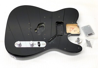 Genuine Fender Squier TELE BODY Black Sonic Telecaster Electric Guitar ...