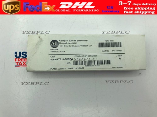 NEW ~ Allen-Bradley5069-RTB18-SCREW /A Compact 5000 18-Screw RTB SEALED ...