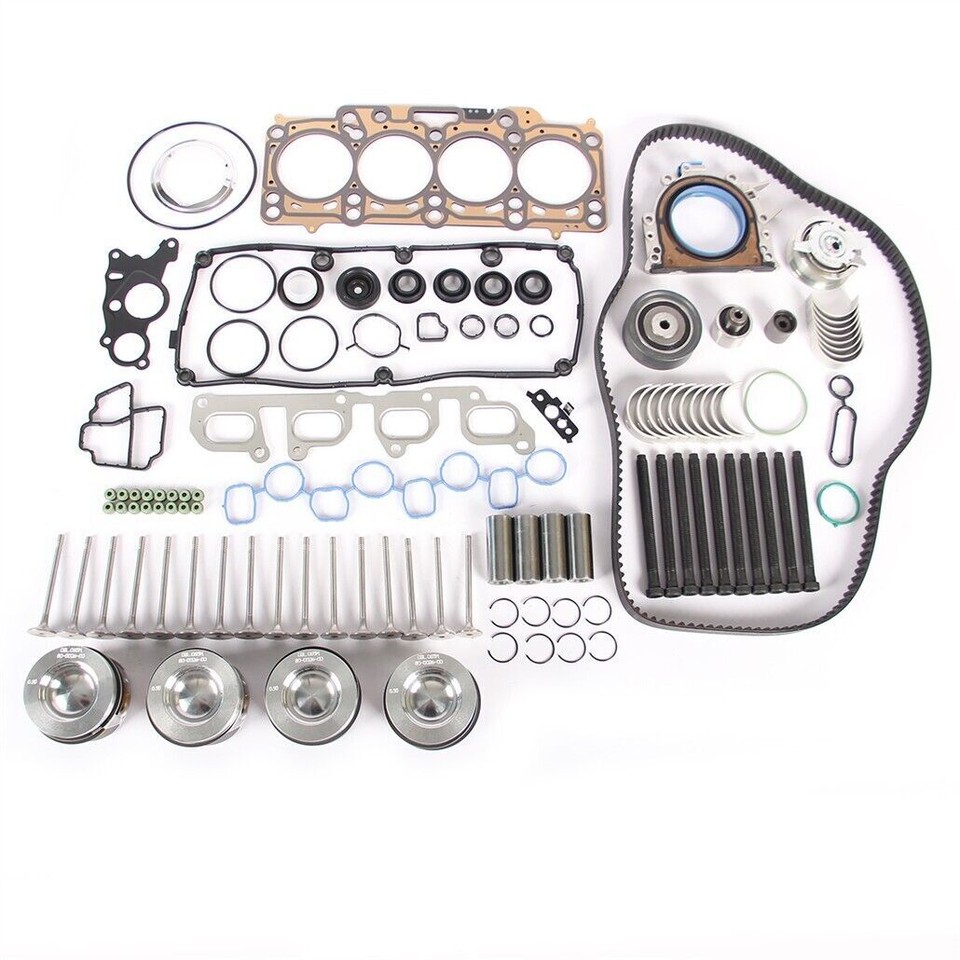 2.0TDI Engine Rebuild Gaskets Piston Bearing Kit For VW Amarok Beetle ...