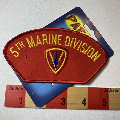 Marine Corps 5th MARINE DIVISION Patch (New Old Stock) 85N7 | eBay