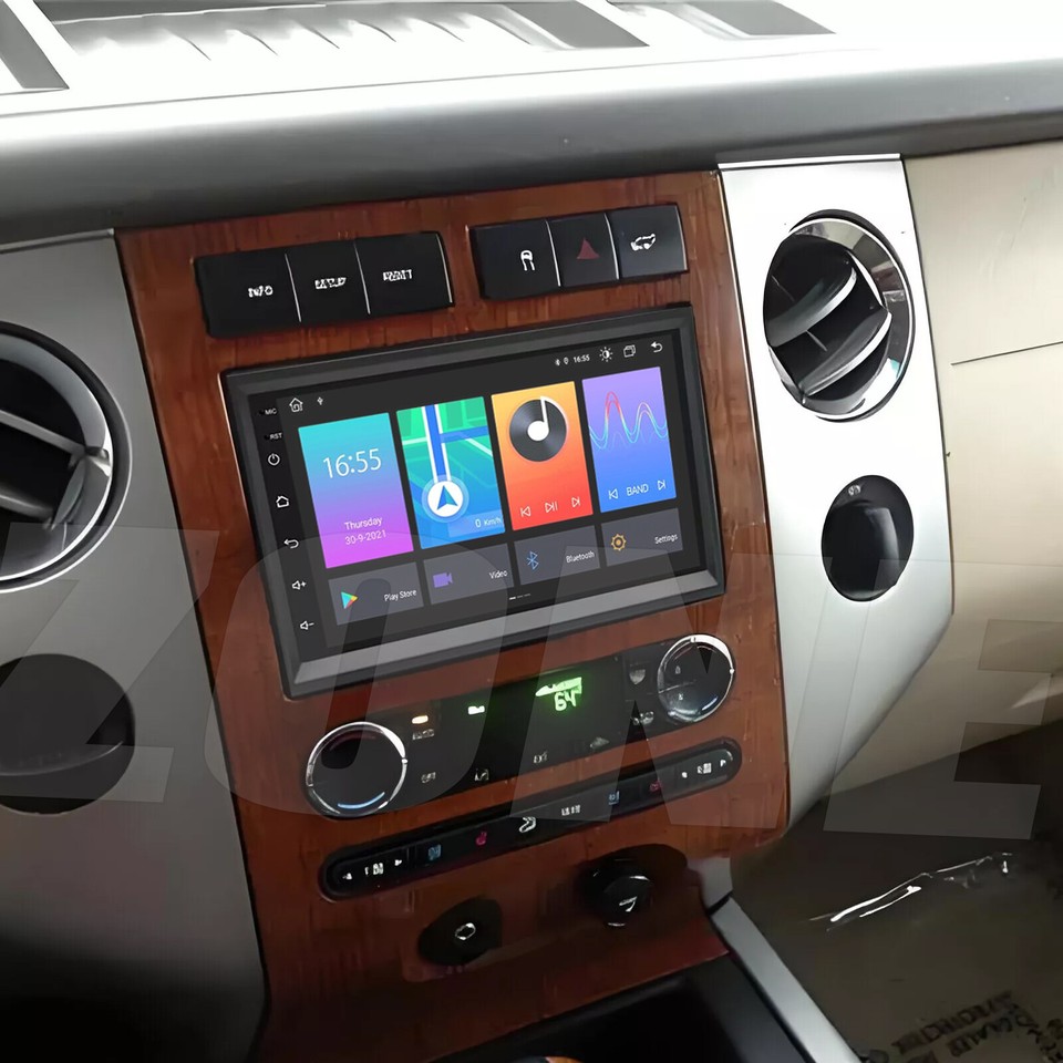 For 2007-2014 Ford Expedition 7" Carplay Radio Android 13 Gps Navi Wifi ...