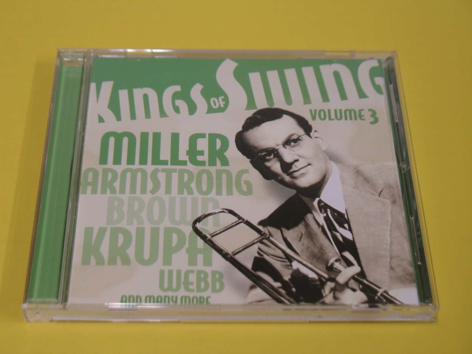 Kings of Swing - Vol 3 - JAZZ CD Miller Armstrong Brown Krupa Hodges ...