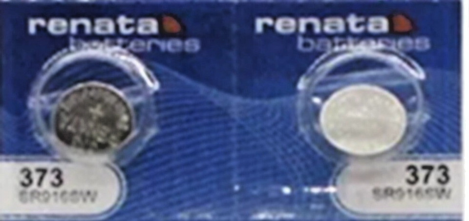 Fifty (50) Renata 373 SR916SW 1.55V Silver Oxide Watch Batteries | eBay