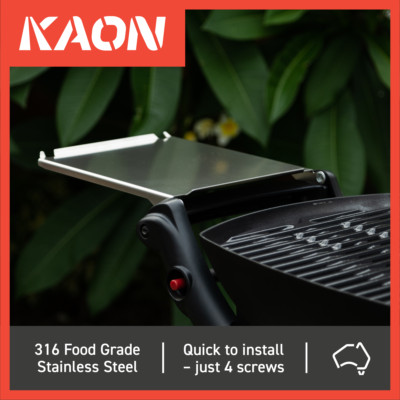 Stainless Steel BBQ Side Tables to suit the Weber* Baby Q – Q1000 Q1200 ...