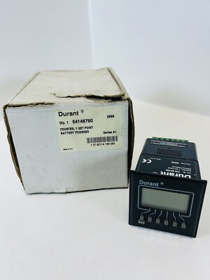 Eaton Durant Electronic Counter E4148790 Set Point Battery Powered 12V ...