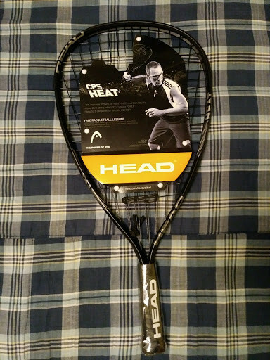 HEAD CPS Heat Racquetball Racquet 3 5/8" Grip A4 for sale online | eBay