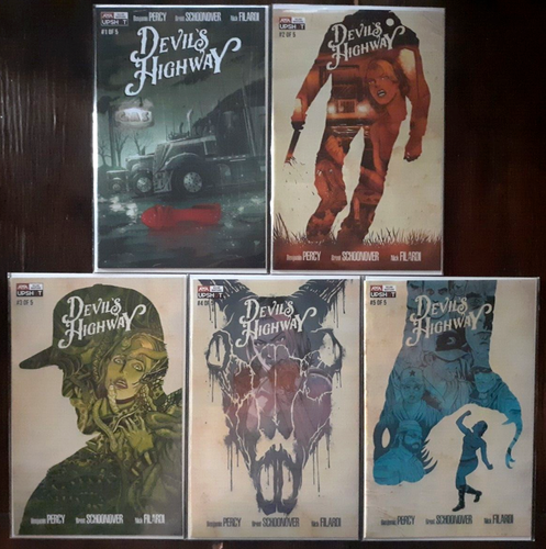 DEVIL'S HIGHWAY #1-5 (2020 AWA) COMPLETE 5 ISSUE FIRST VOLUME *FREE ...