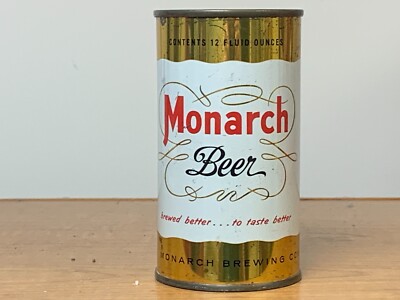 Monarch Flat Top Beer Can | eBay