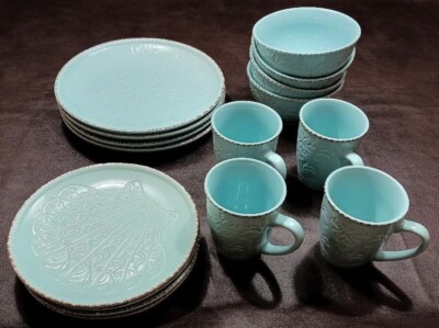 Pfaltzgraff Malibu Dinnerware - 4 Sets of 4 - Plates, Bowls & Mugs ...