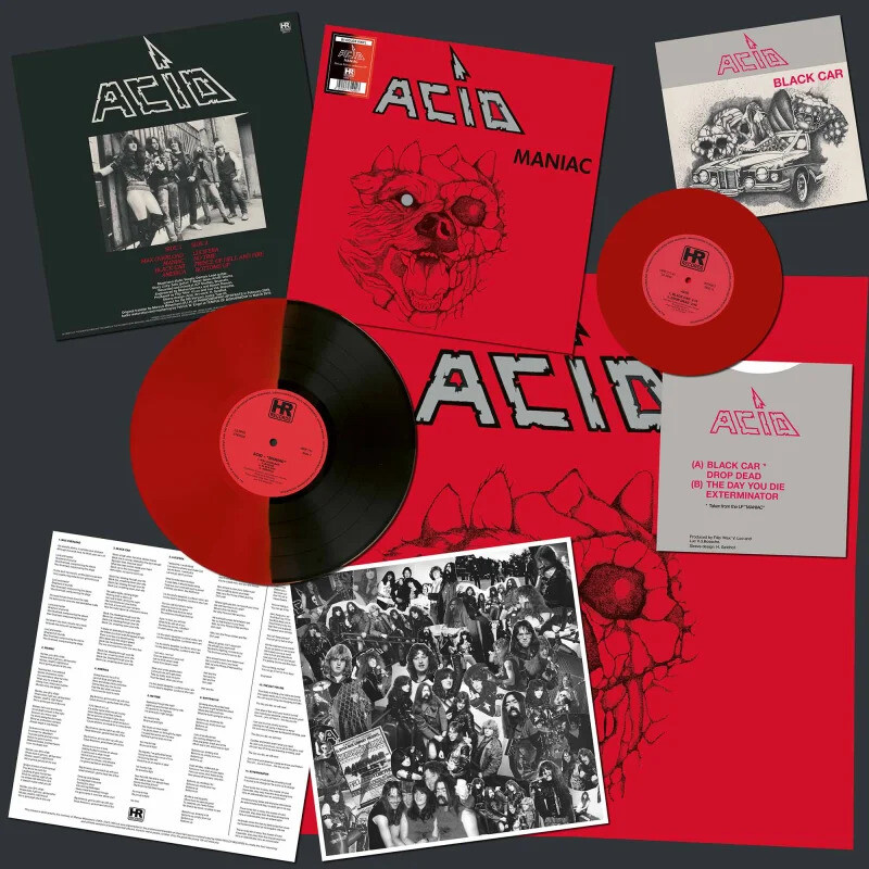 Acid Maniac (Vinyl) 12" Album (Coloured Vinyl) with 7" Single | eBay