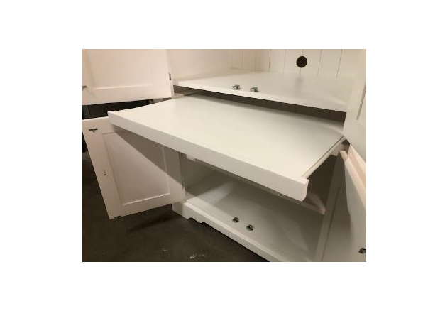 RUTLAND PAINTED HIDEAWAY COMPUTER CUPBOARD- BESPOKE AVAILABLE- F&B ...