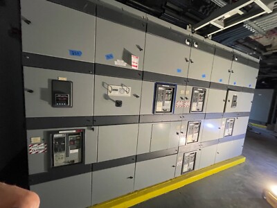 5000 Amp Panel Panelboard 480v/277v 208v/120v 240 main breaker GFI 4000 ...