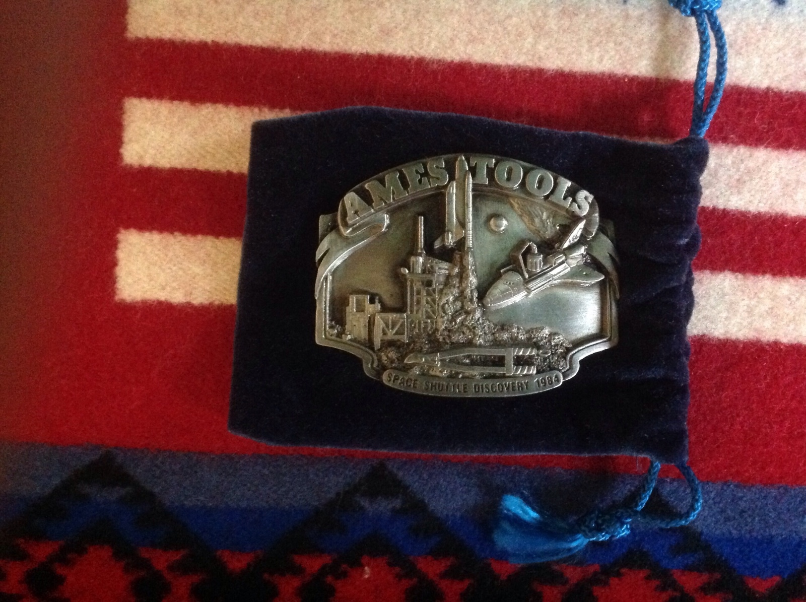 AMES TOOLS BELT BUCKLE 1984 SPACE SHUTTLE DISCOVERY LIMITED EDT. | eBay