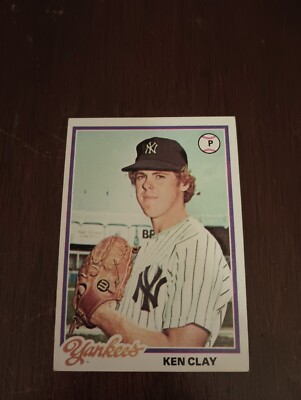 1978 Topps #89 Ken Clay (EX) | eBay