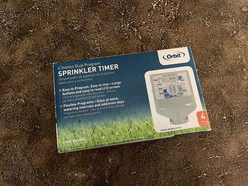 Orbit 57194Sprinkler Timer 4-Station Indoor Controller: Brand New In ...