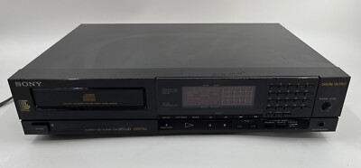 Vintage Sony Rare 1987 CD Player CDP-207esD Digital Output 60 Day ...