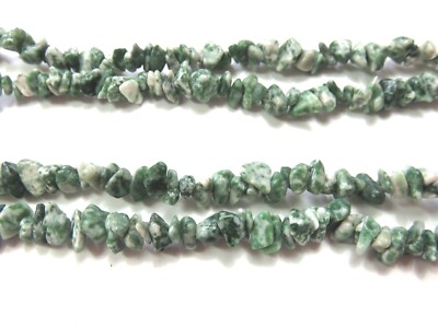35" STRAND ~ TREE AGATE ~ STONE CHIPS ~ BEADS | eBay