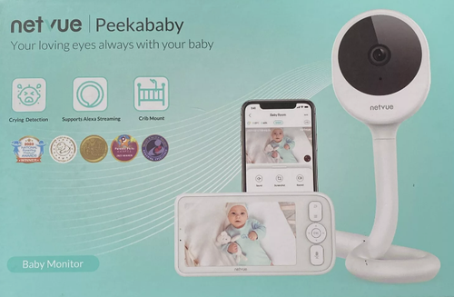 NETVUE Peekababy- Baby Monitor with Camera and Audio, Smart Baby ...