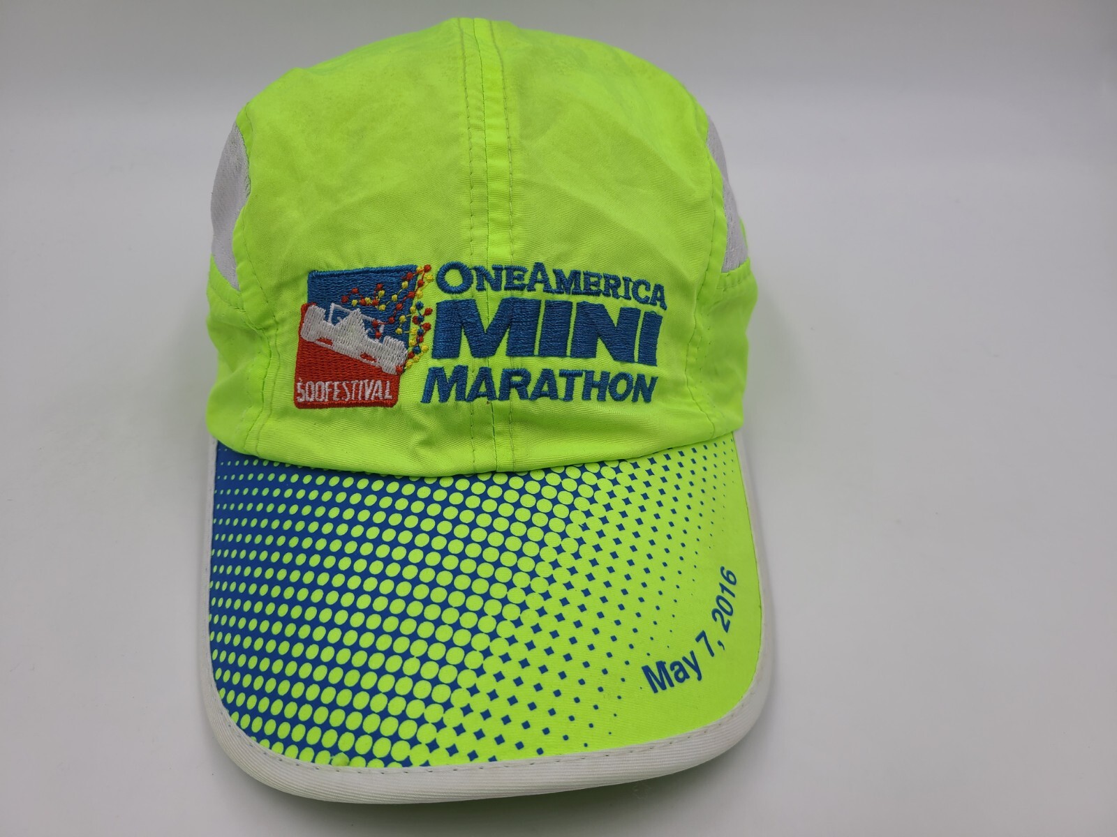 Indy 500 Mini Marathon One America Panel Hat Cap Runn… - Gem