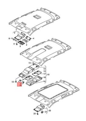Genuine Cover For Sensor VW Tiguan Allspace Touran 5TA867071RM5 | eBay