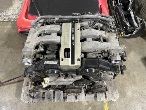 1995 Nissan 300zx Z32 NA OEM JDM Fairlady Complete Engine Assembly ...