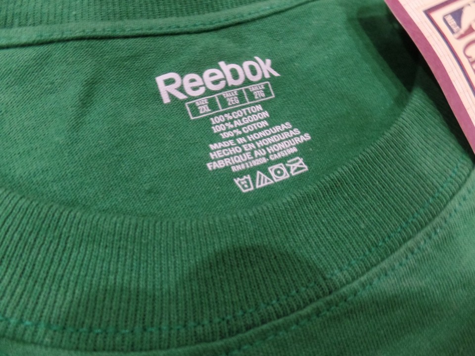 Seattle Super Sonics Throwback Logo Hardwood Classics Reebok Shirt New ...