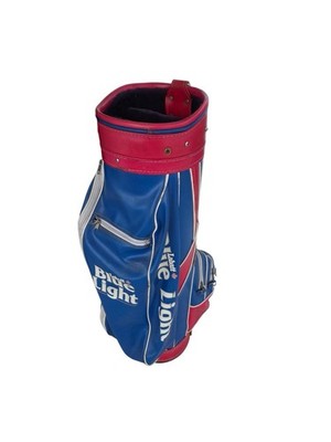 Vintage Labatt Leather Golf Bag Blue Light | eBay
