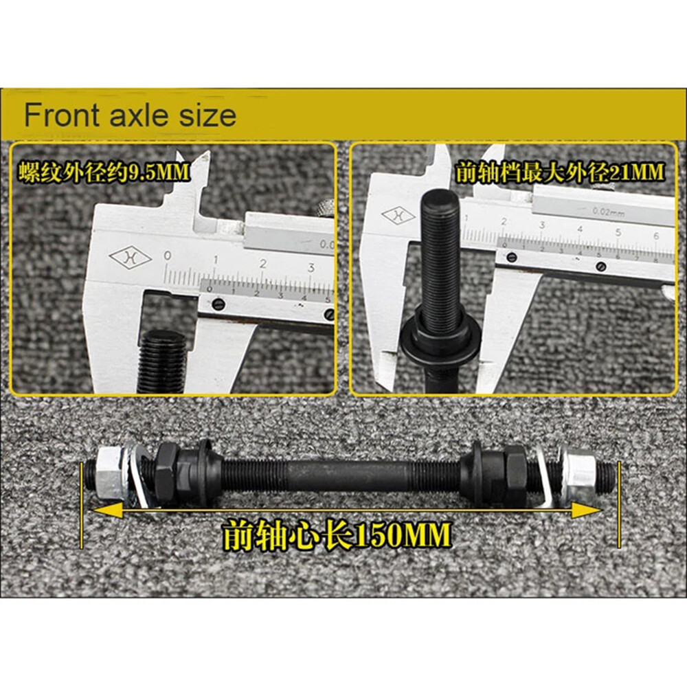 Road Bike Bike Spindle Bicycle Wheel Hub Axle Front Back Axles Bike ...