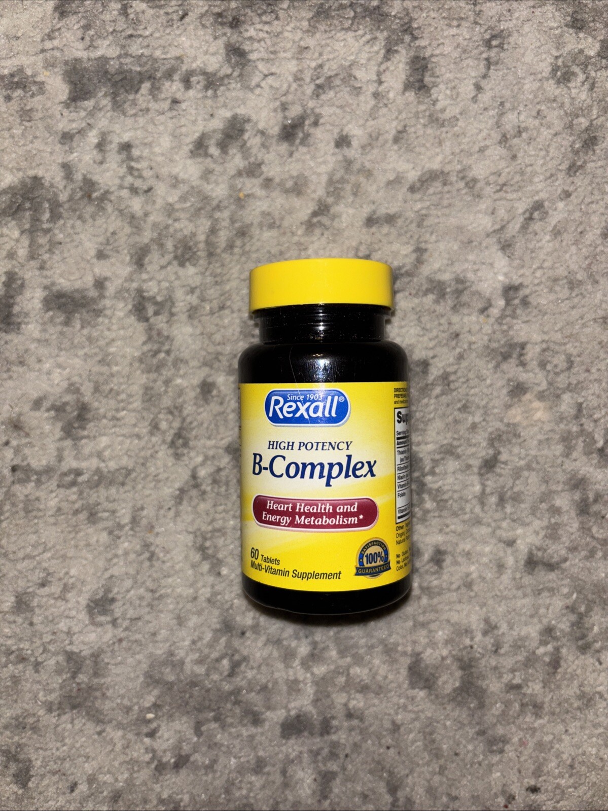 Rexall High Potency B-complex 60 Tablets Exp 8/31/26 | eBay