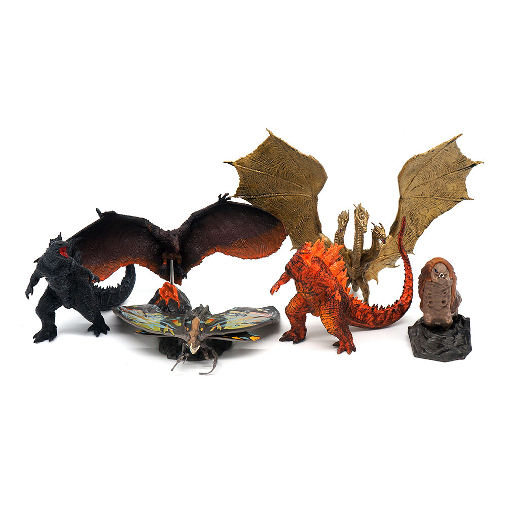 Godzilla Mothra Rei Ghidorah Rodan All 11 Movies King Ghidorah Has