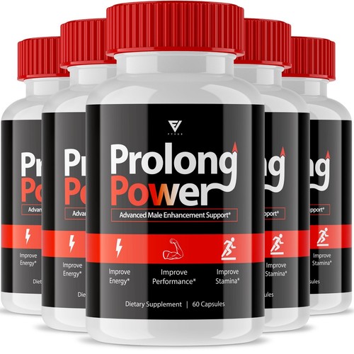 (5 Pack) Prolong Power Capsules, Prolong Power Advanced Formula (300 ...