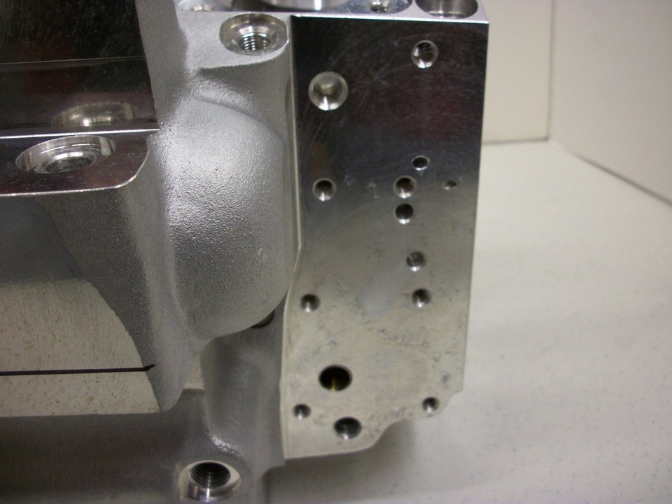 Harley Evo Powerhouse 114 Engine Cases Crankcases Delkron DR3 Race Case ...