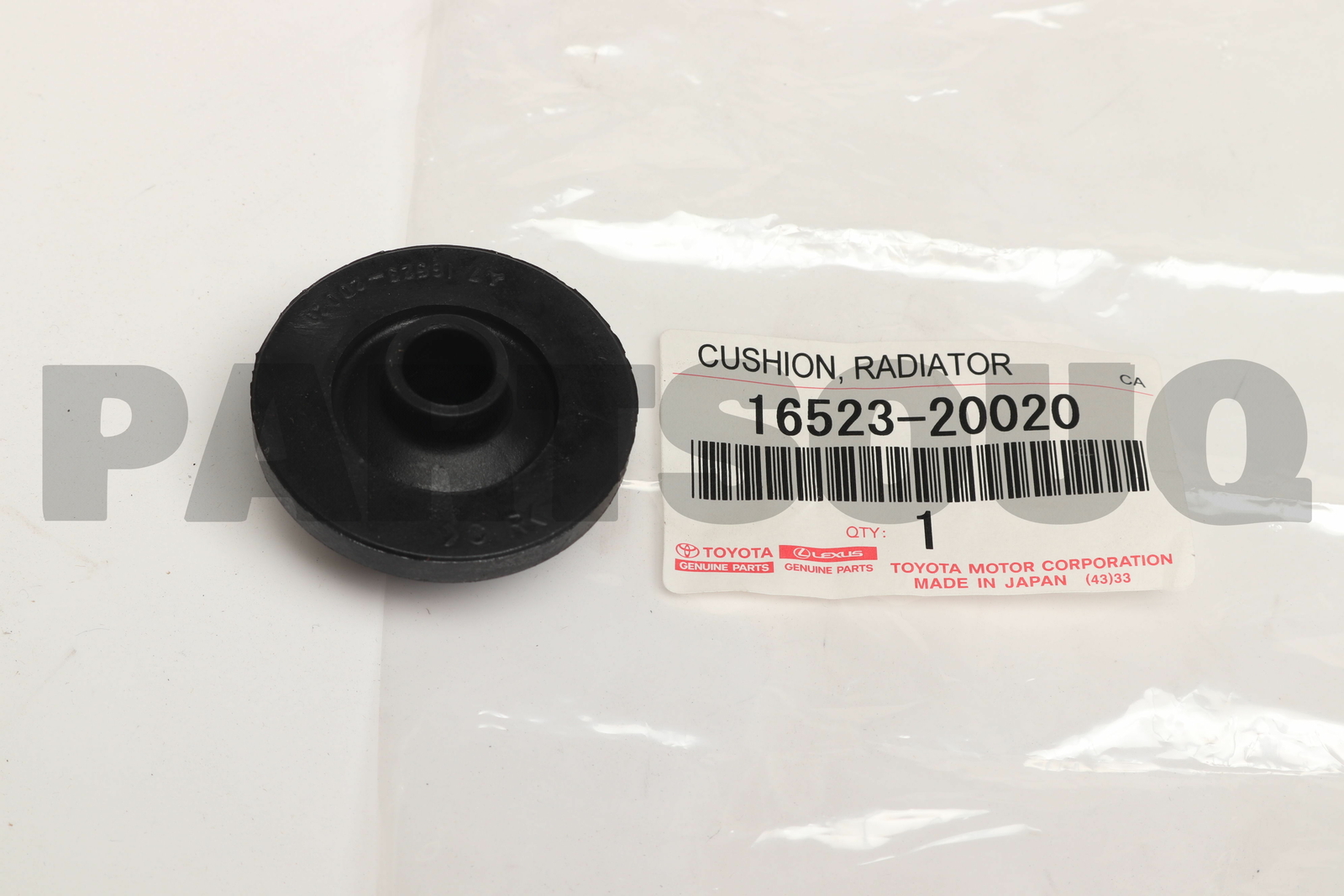 1652320020 16523-20020 Genuine Toyota Cushion, Radiator Support ...