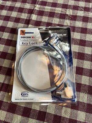 Targus Notebook Computer Security “Defcon KL” Key Cable Lock | eBay