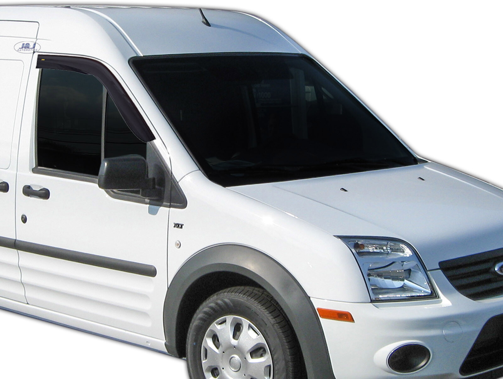 Wind Deflectors For Ford Transit Connect 2002-2015 2-Pcs Set Tape On ...