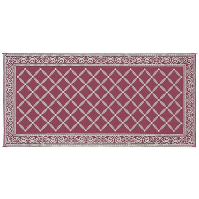 9 x 18 ft. Reversible Indoor Outdoor Mat Door RV Rug Picnic Camping ...