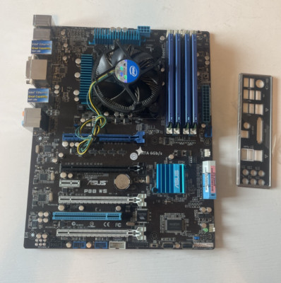 ASUS P8B WS + Intel i7-3770 + 16 GB RAM - Mainboard Bundle - LGA1155 ...