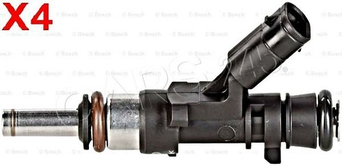 BOSCH x4 pcs Injector For MERCEDES A197 A209 C197 C204 C209 C216 ...