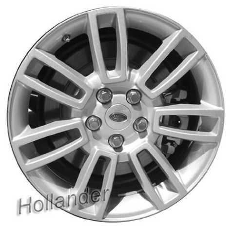 Wheel 19x8 Alloy 7 Double Spoke SILVER Fits 09-12 Range Rover HOLL ...