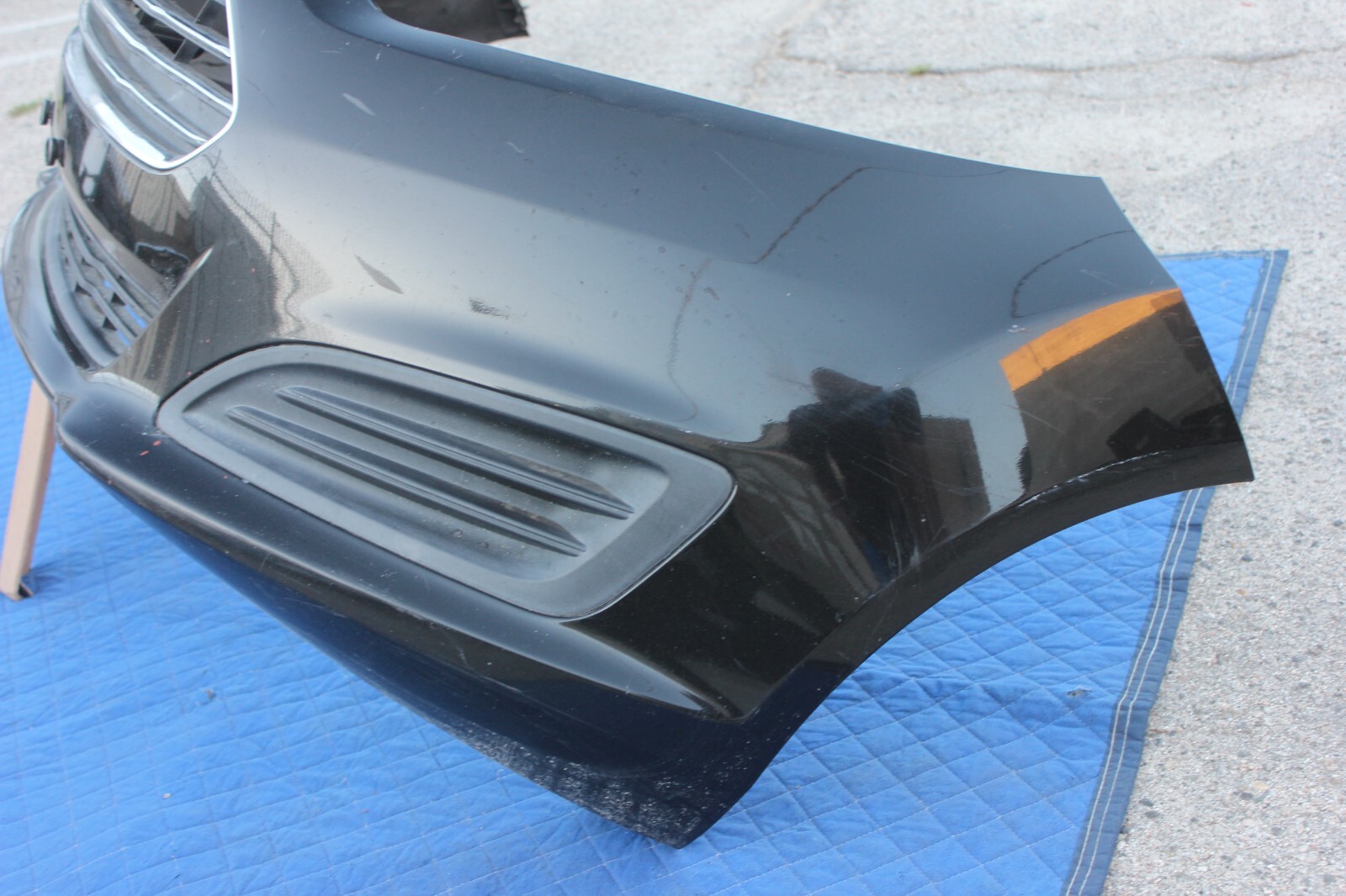 14-19 16 FORD FIESTA FRONT BUMPER GRILL TRIM ASSEMBLY GENUINE FACTORY ...